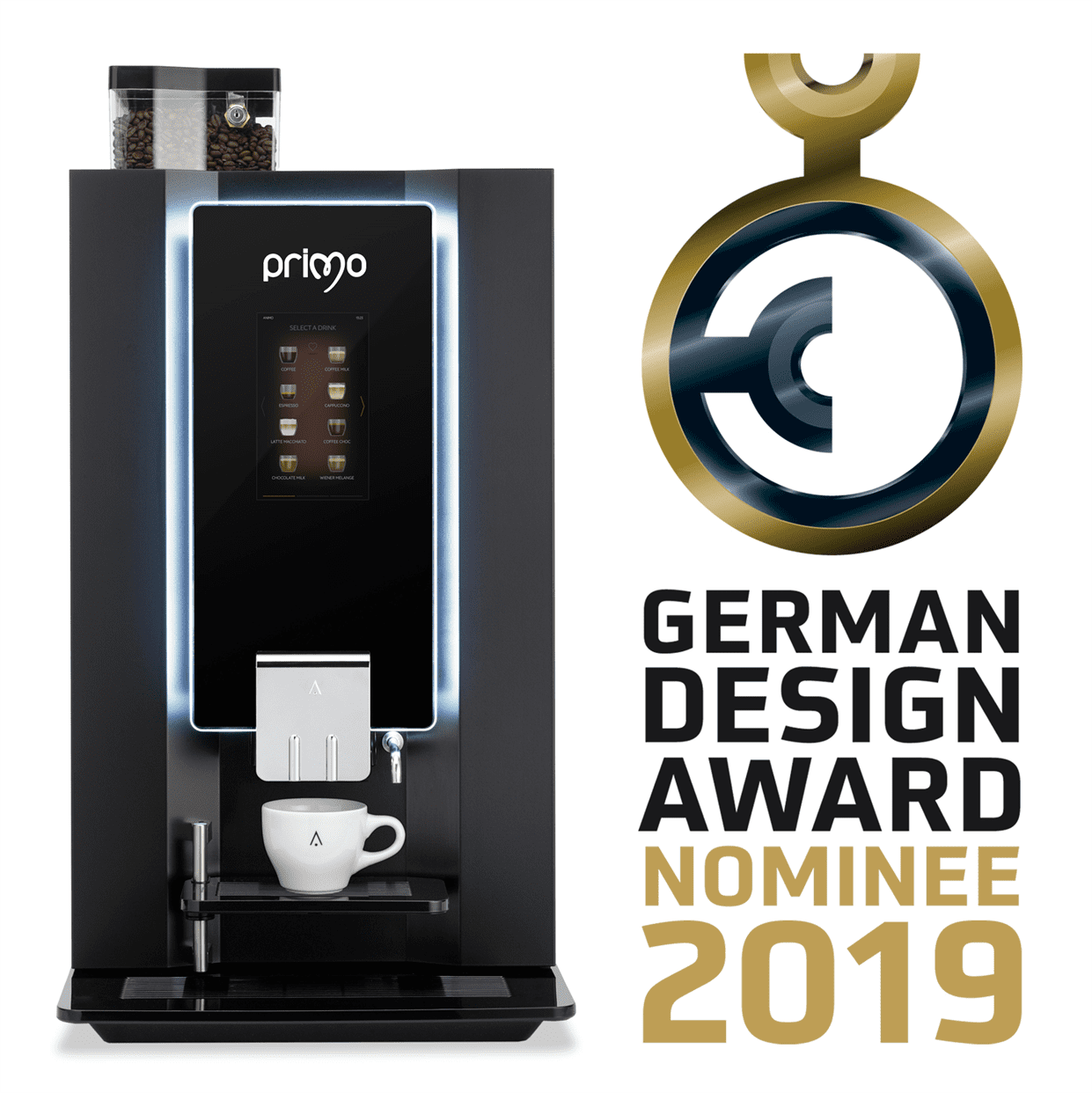 Primo Touch nominated for the German Design Award 2019 - Westomatic ...