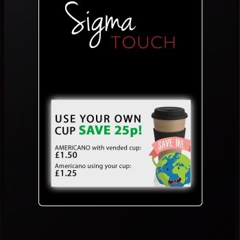 Sigma Touch | Ultimate Touchscreen Vending Machine | Hot & Cold Drinks